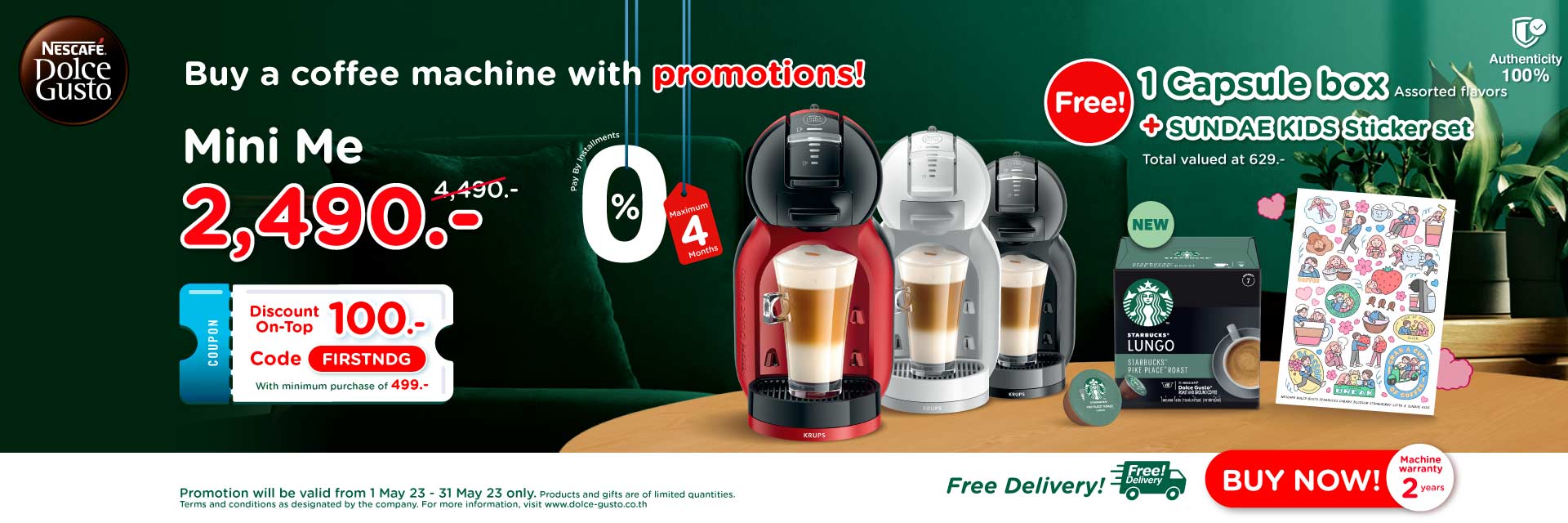 Coffee Machines & Coffee Capsules