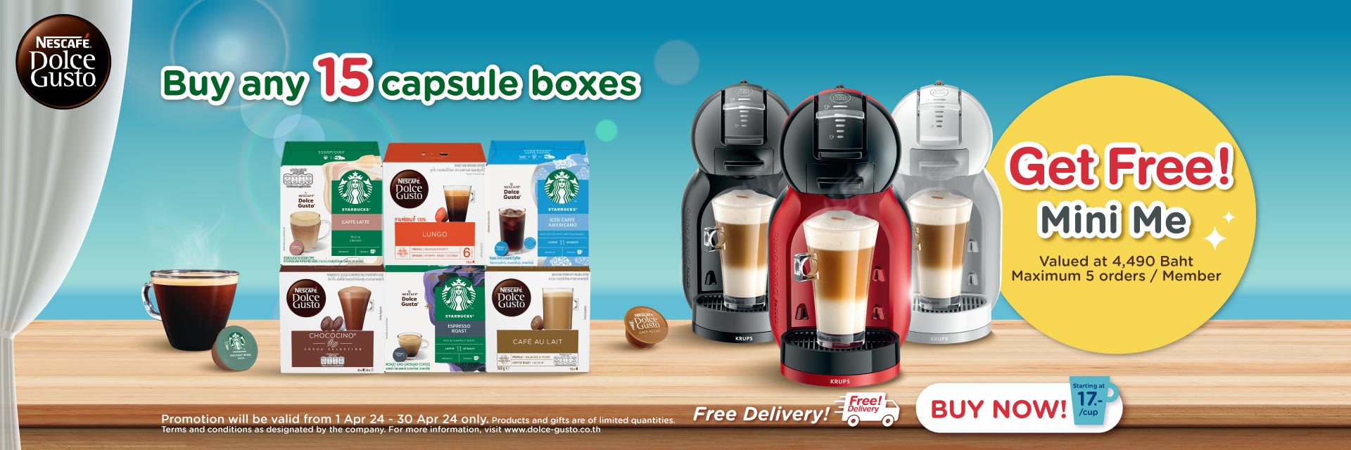 Nescafe Dolce Gusto Offers & Promotions | Nescafe Dolce Gusto