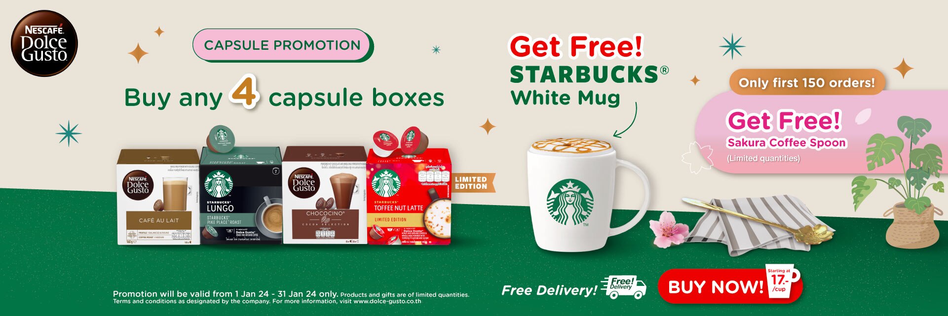 Nescafe Dolce Gusto Offers & Promotions | Nescafe Dolce Gusto