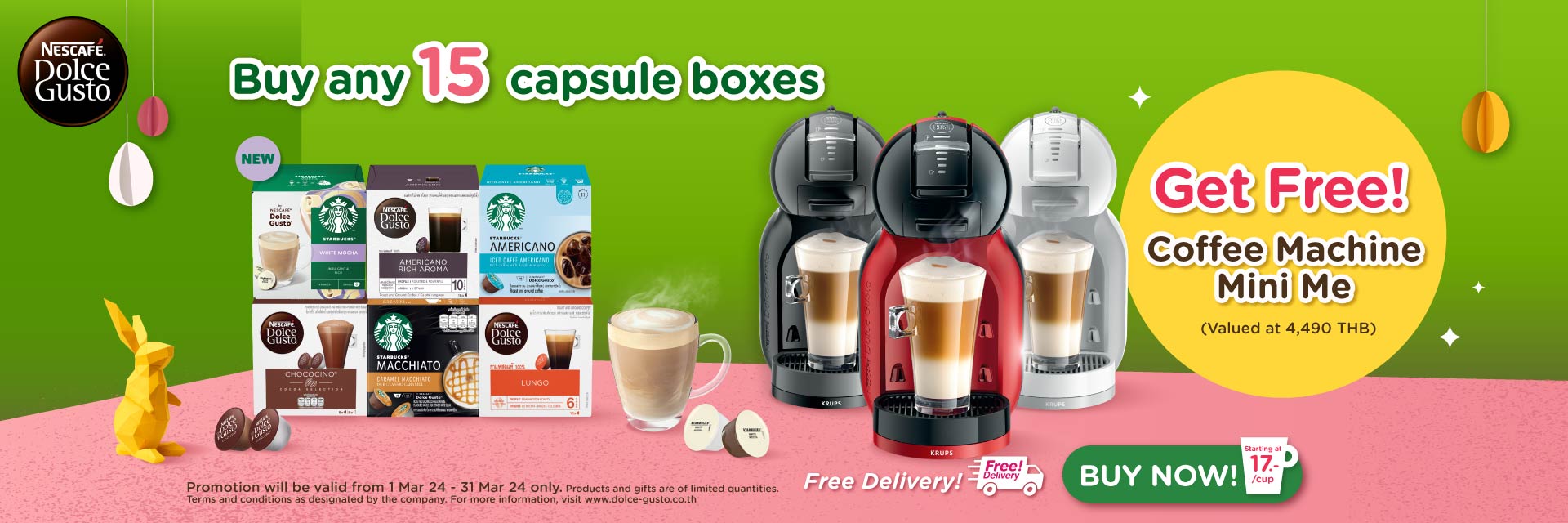 Nescafe Dolce Gusto Offers & Promotions | Nescafe Dolce Gusto