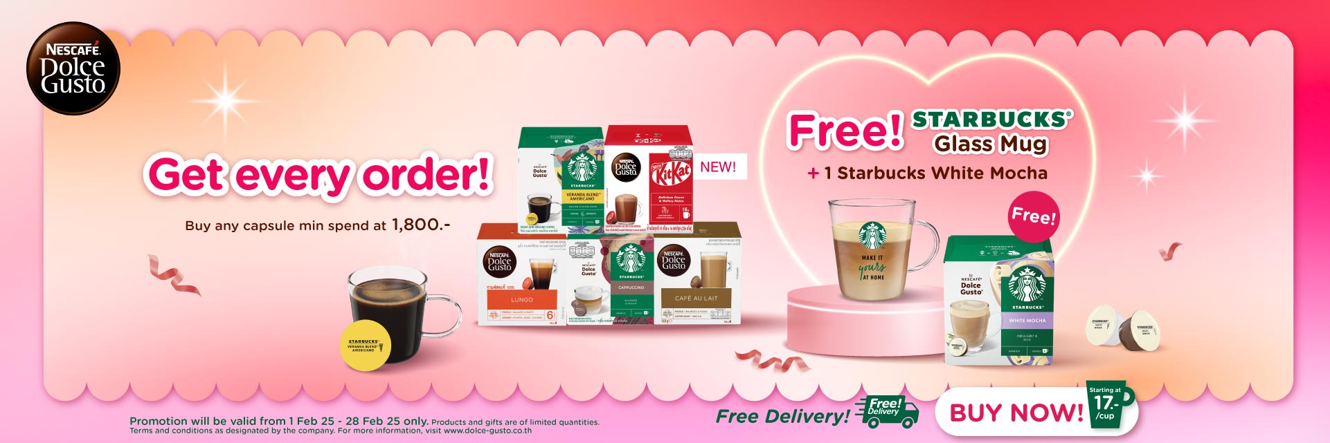 Nescafe Dolce Gusto Offers & Promotions | Nescafe Dolce Gusto